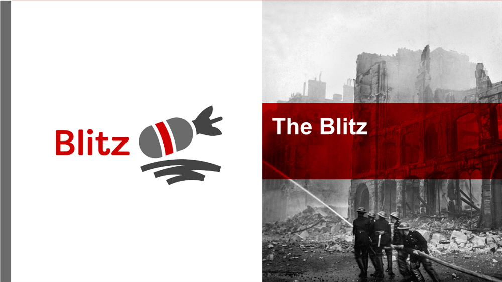 Explore 3 The Blitz: teaching slides | eduu.school
