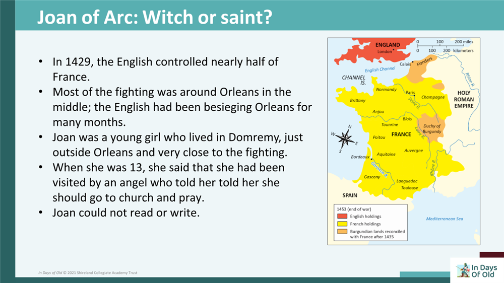 Lesson 14: Joan of Arc activity | eduu.school